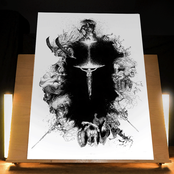 The Shattering (Print) by Drawing like a Sir