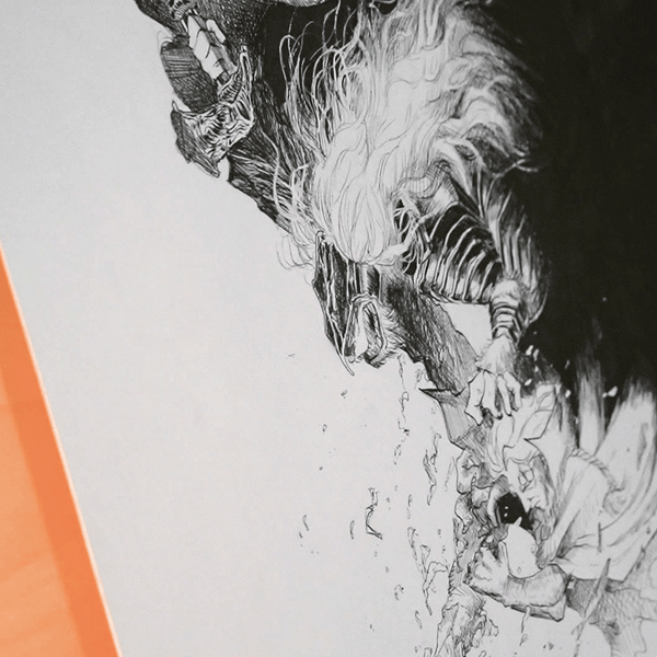 The Shattering (Print) by Drawing like a Sir